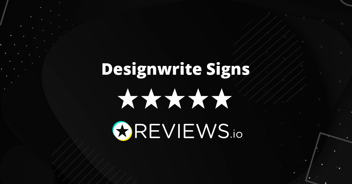 Designwrite Signs Reviews - Read 1 Genuine Customer Reviews