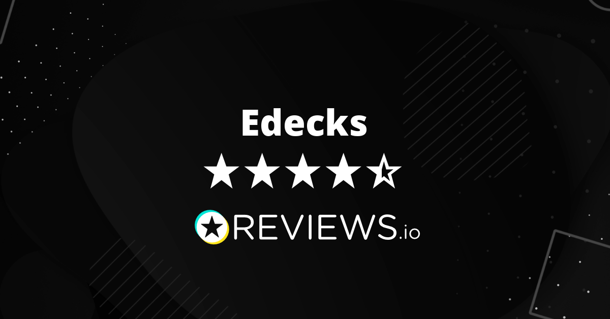 Edecks Reviews - Read 1,177 Genuine Customer Reviews | www.edecks.co.uk